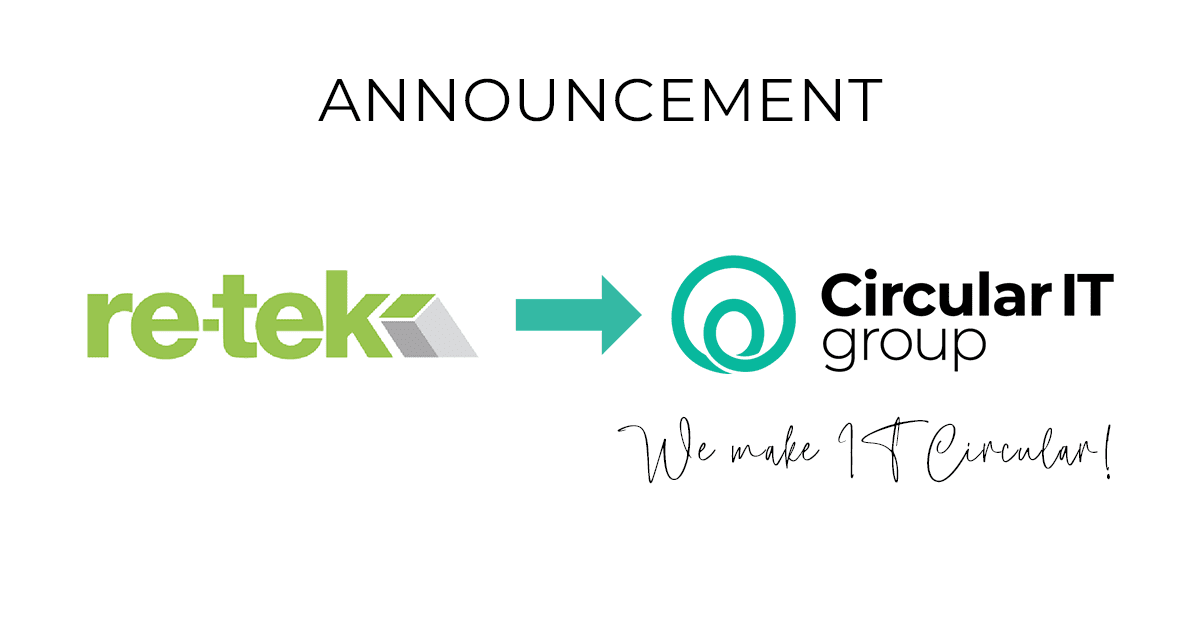 Re-Tek becomes Circular IT group